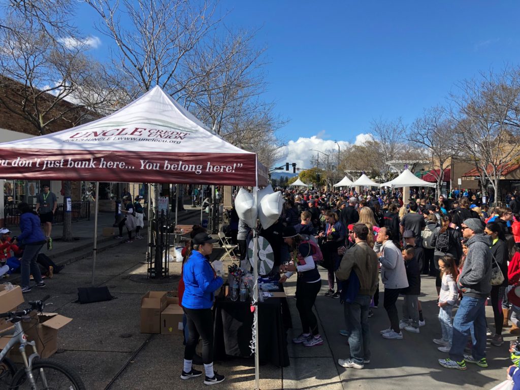 Booth in action - UNCLE Credit Union