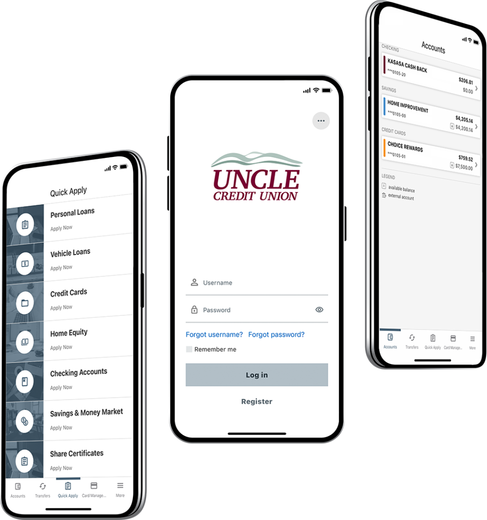 Mobile Apps - UNCLE Credit Union
